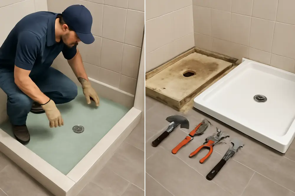 Flood Test or Shower Pan Replacement? - Austin Hi-Tech Restoration